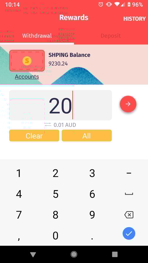 Cash out your coins: A step-by-step guide - Shping